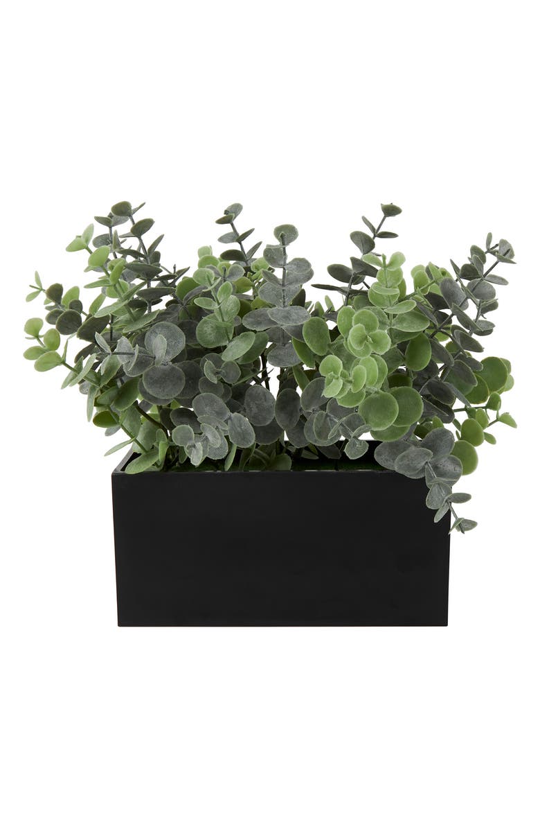 GINGER BIRCH STUDIO Artificial Eucalyptus Potted Plant | Nordstromrack