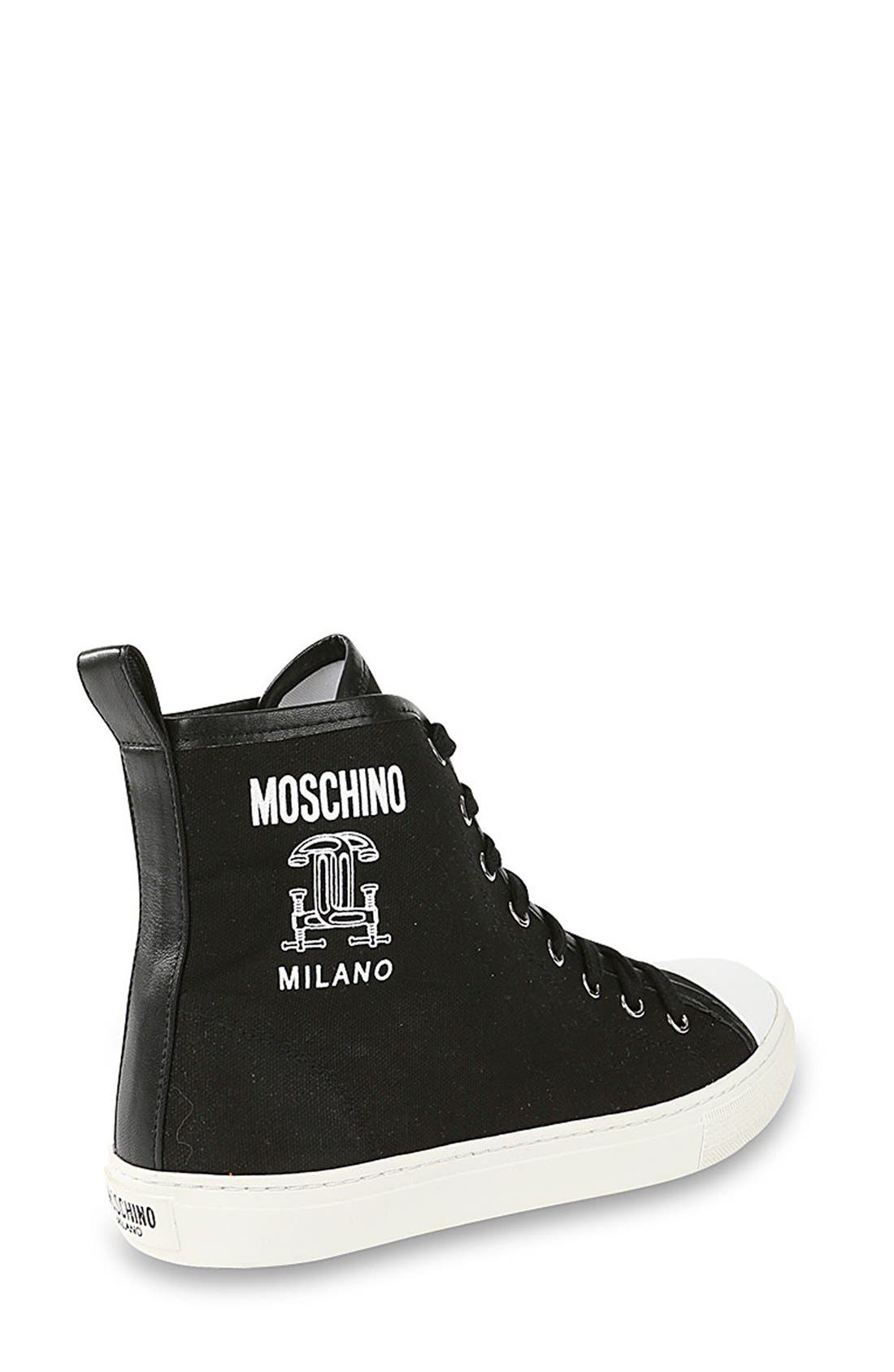 Moschino High Top Sneaker (Women) | Nordstrom