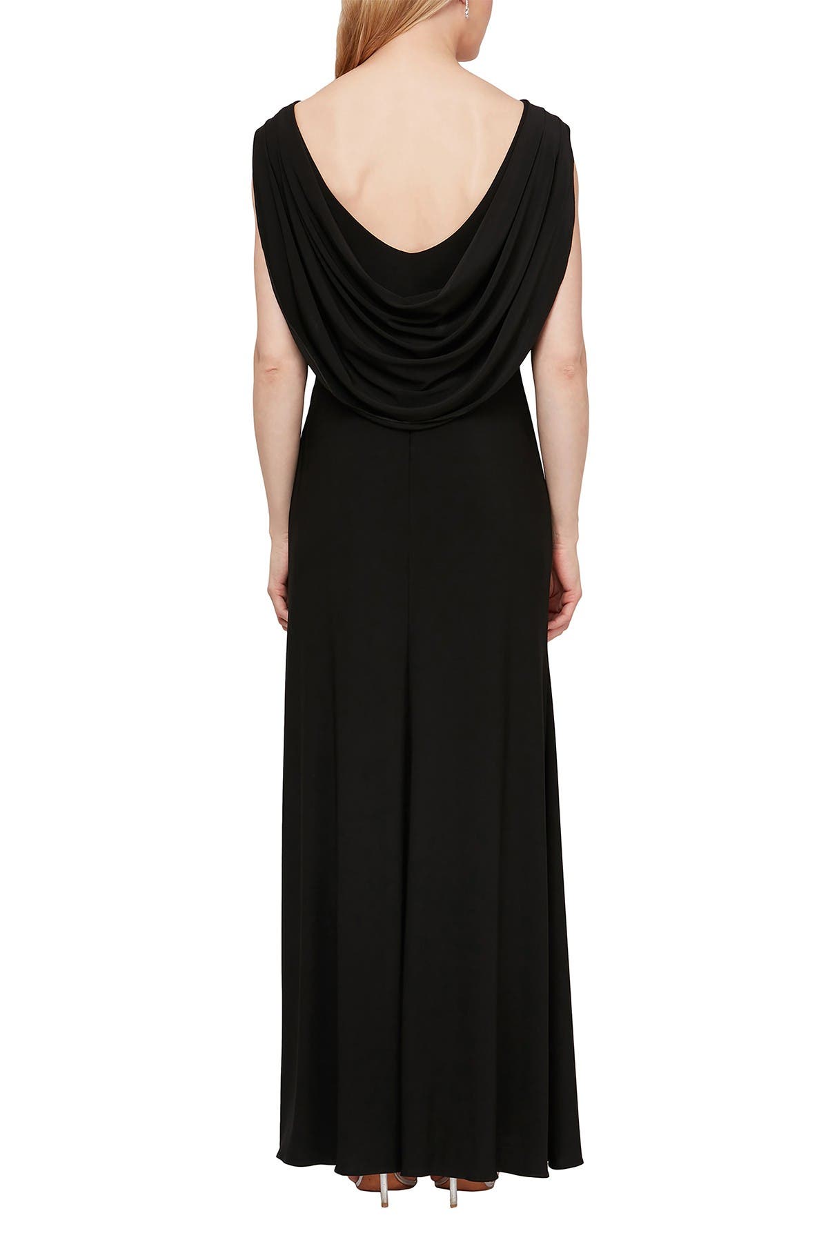 IGNITE Draped Back Gown | Nordstromrack