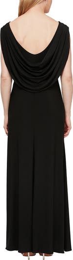 IGNITE Draped Back Gown | Nordstromrack