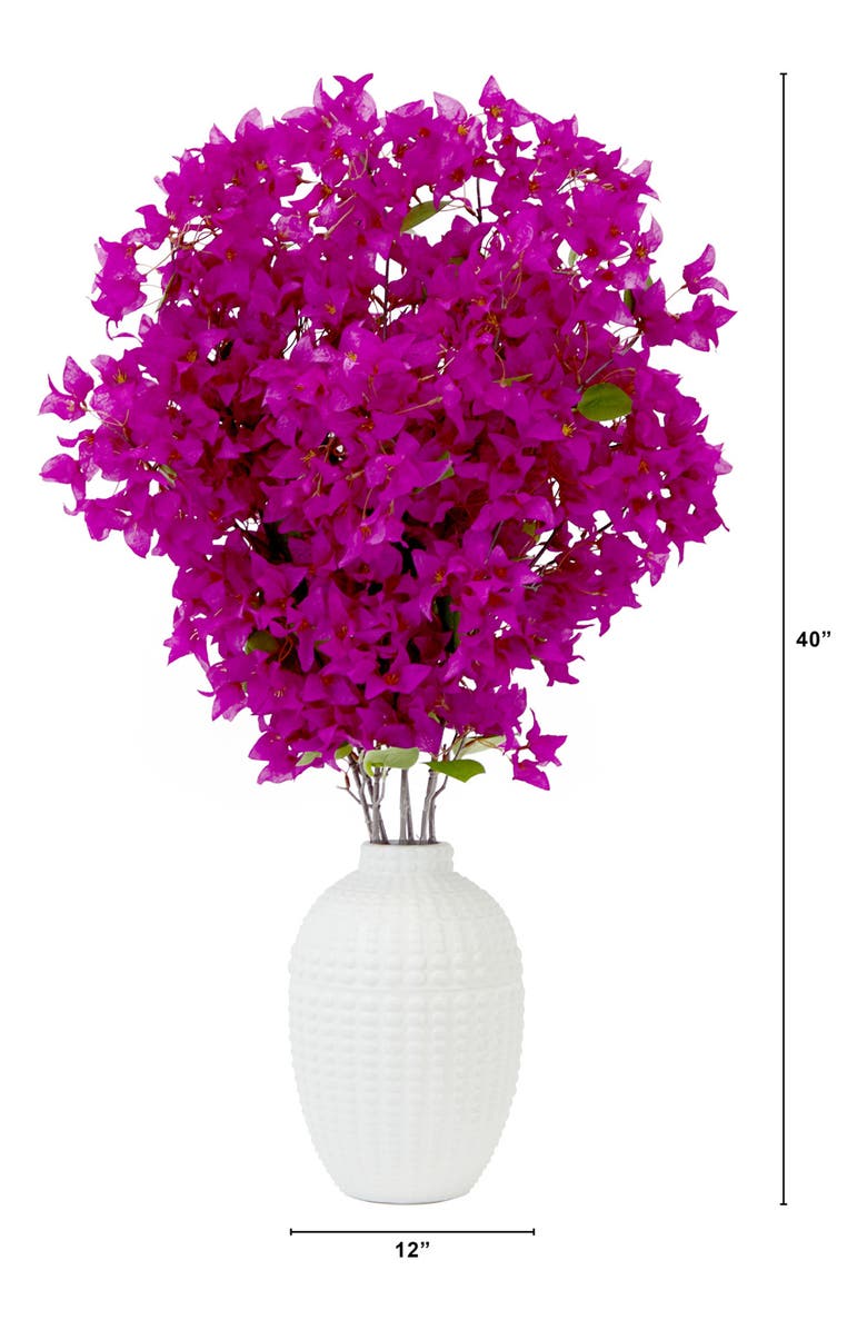 NEARLY NATURAL Purple Bougainvillea Artificial Potted Plant | Nordstromrack