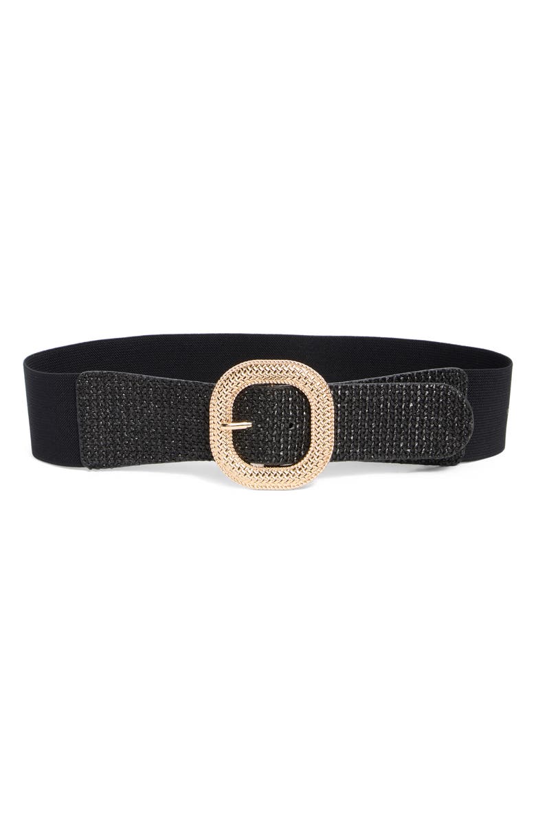 AREA STARS Rhinestone Stretch Belt | Nordstromrack