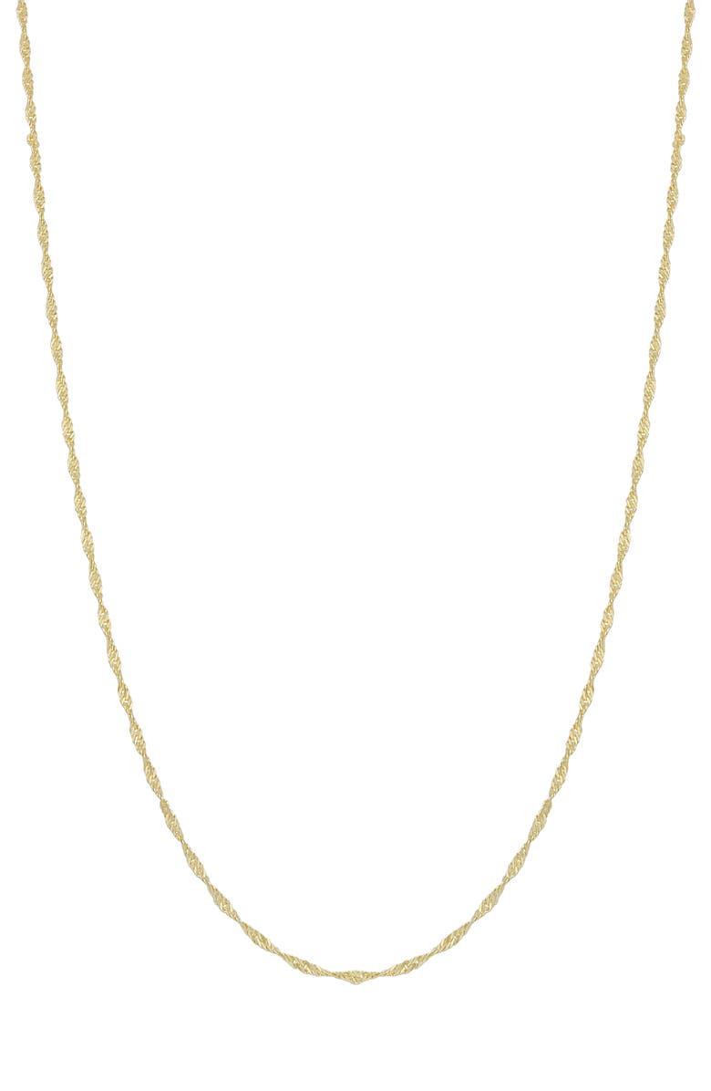 Bony Levy 14K Gold Thin Rope Chain Necklace | Nordstromrack