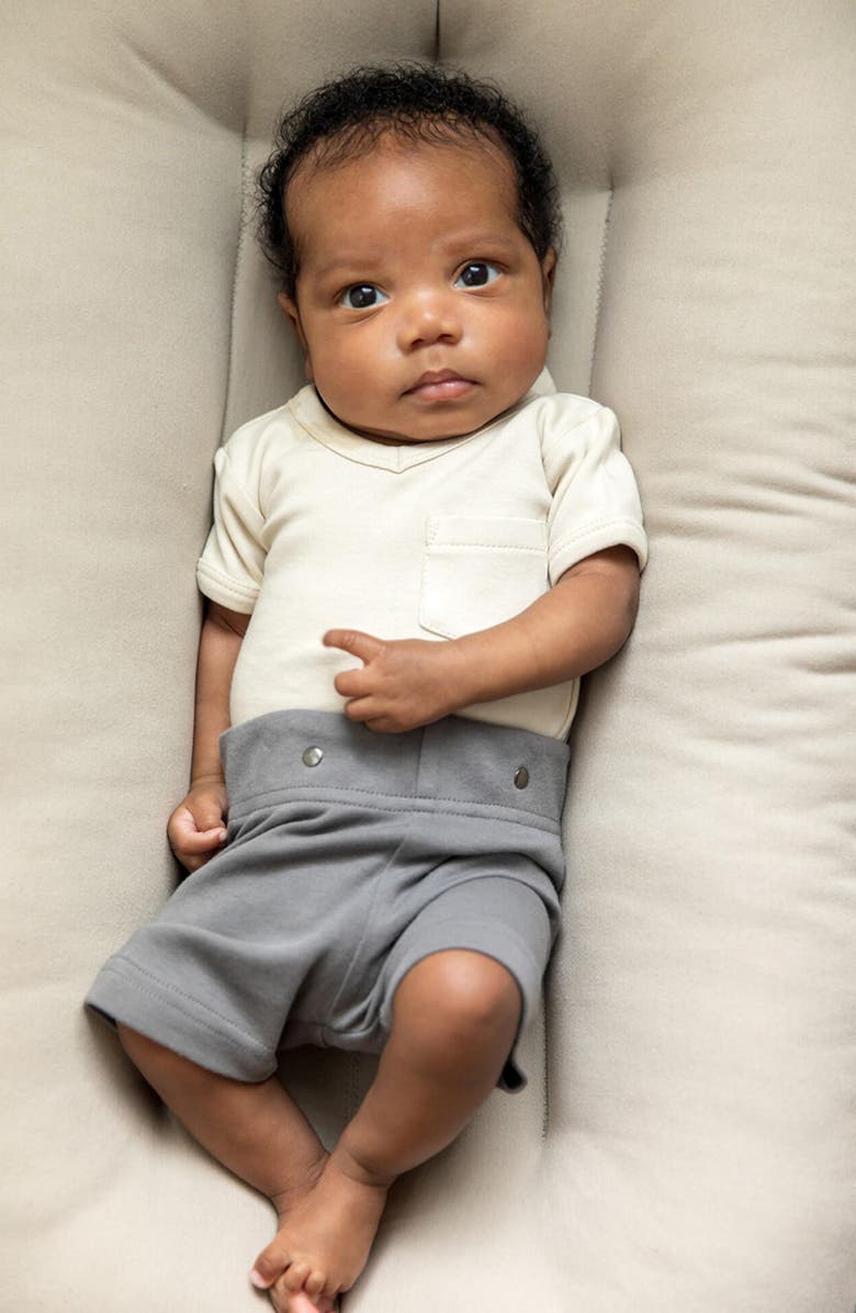 L'ovedbaby Organic Cotton Suspender Shorts | Nordstromrack