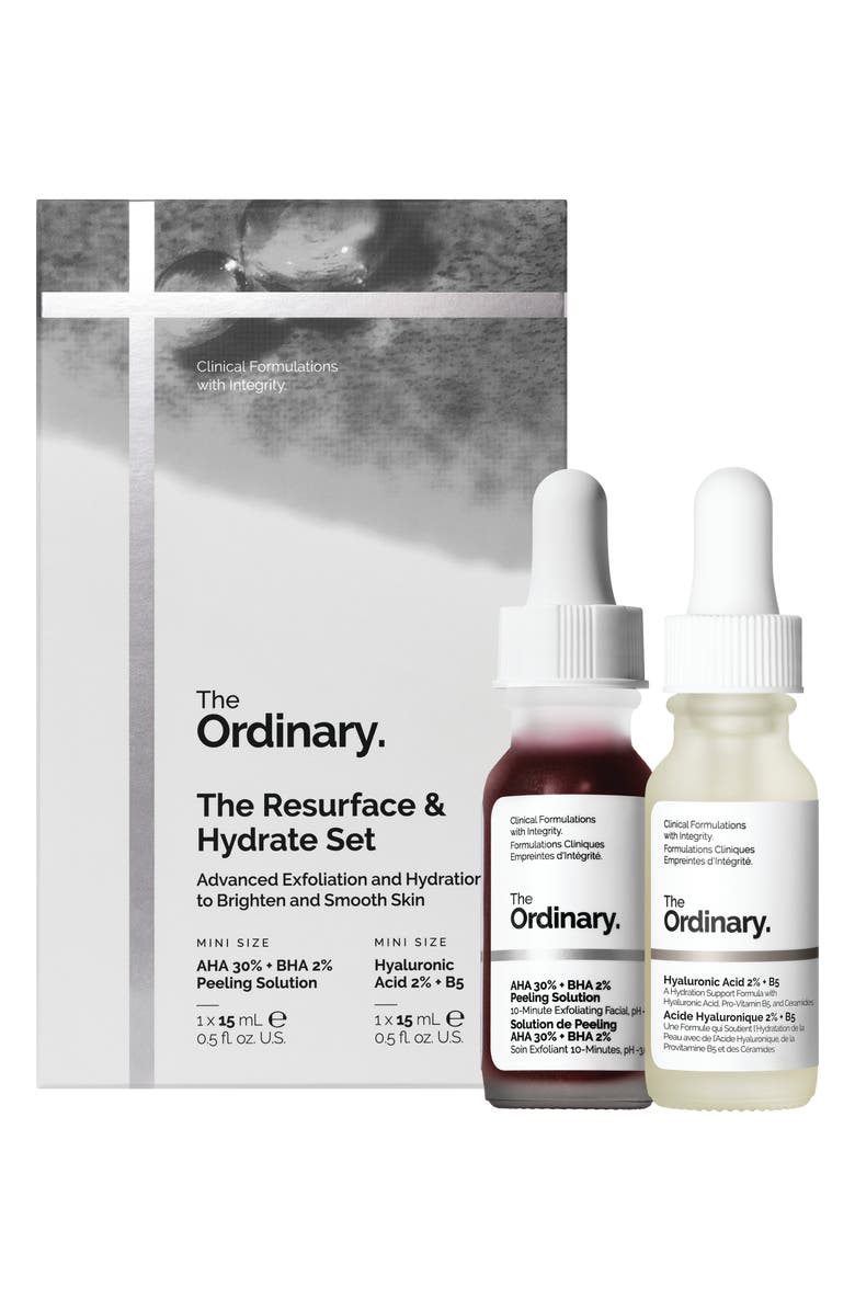 The Ordinary The Resurface & Hydrate Skin Care Set | Nordstrom