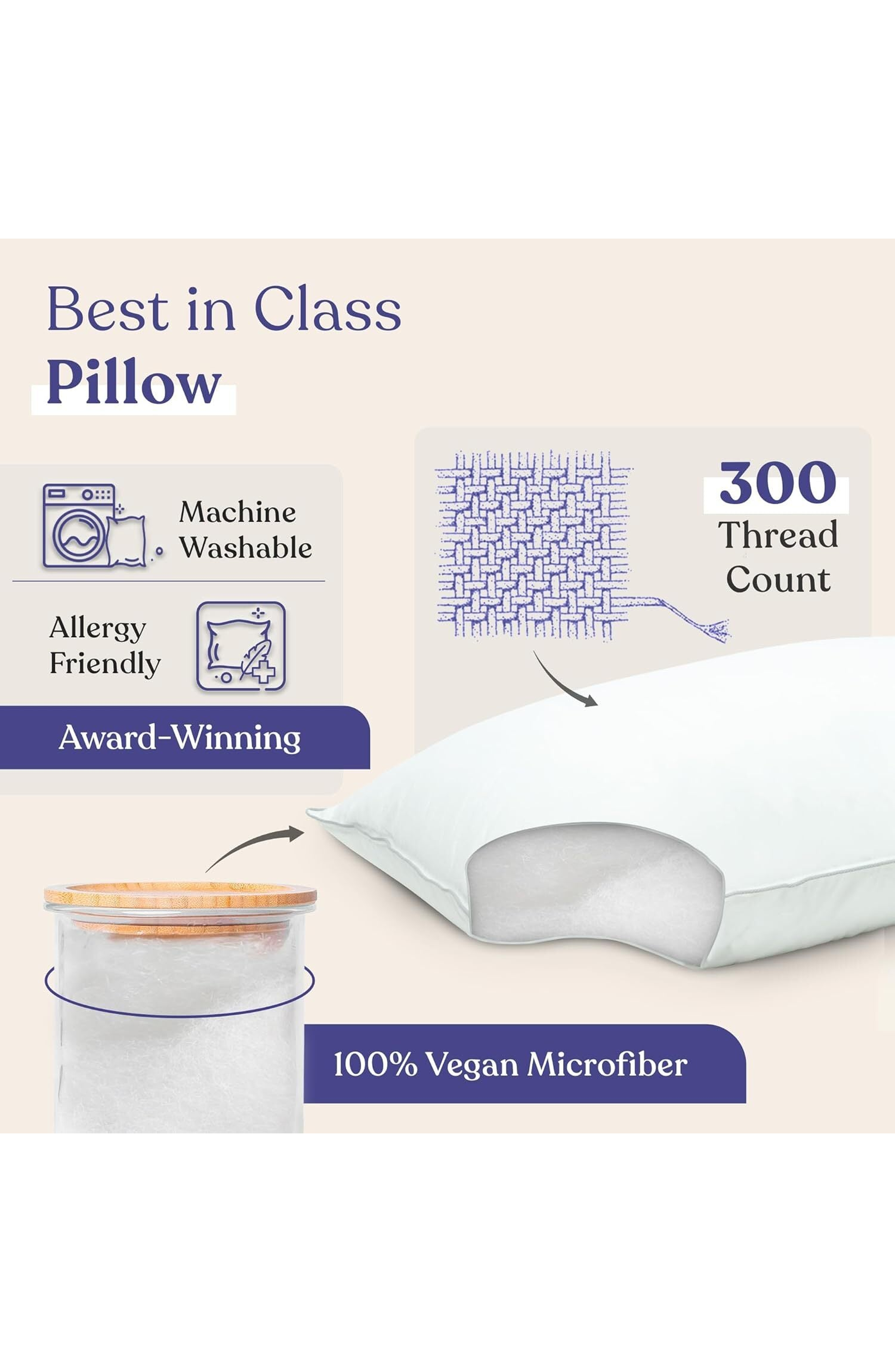 FluffCo | Hotel Comfort Down Alternative Pillow | Nordstrom