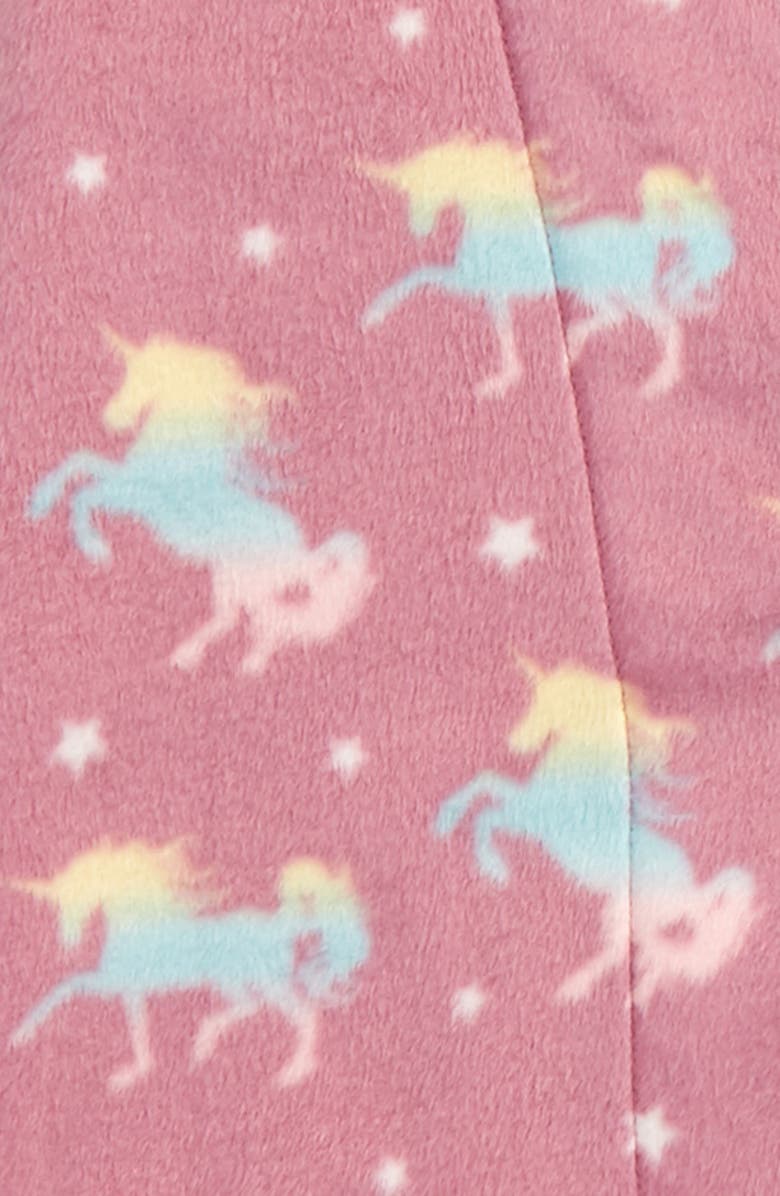 PJ Salvage Unicorn Squad Notch Collar Two-Piece Pajamas | Nordstromrack