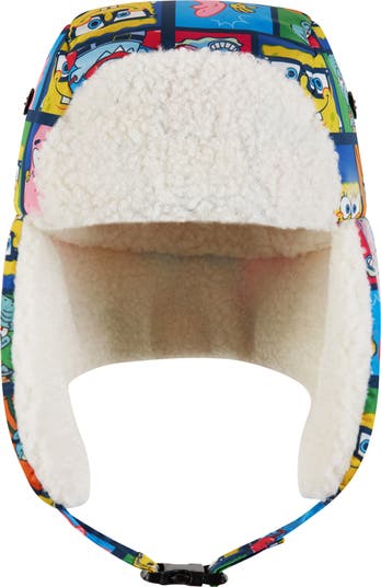 Andy & Evan Kids' SpongeBob® SquarePants™ Fleece Lined Trapper Hat ...