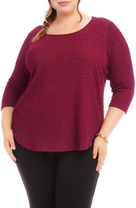 Red Plus-Size Tops for Women | Nordstrom