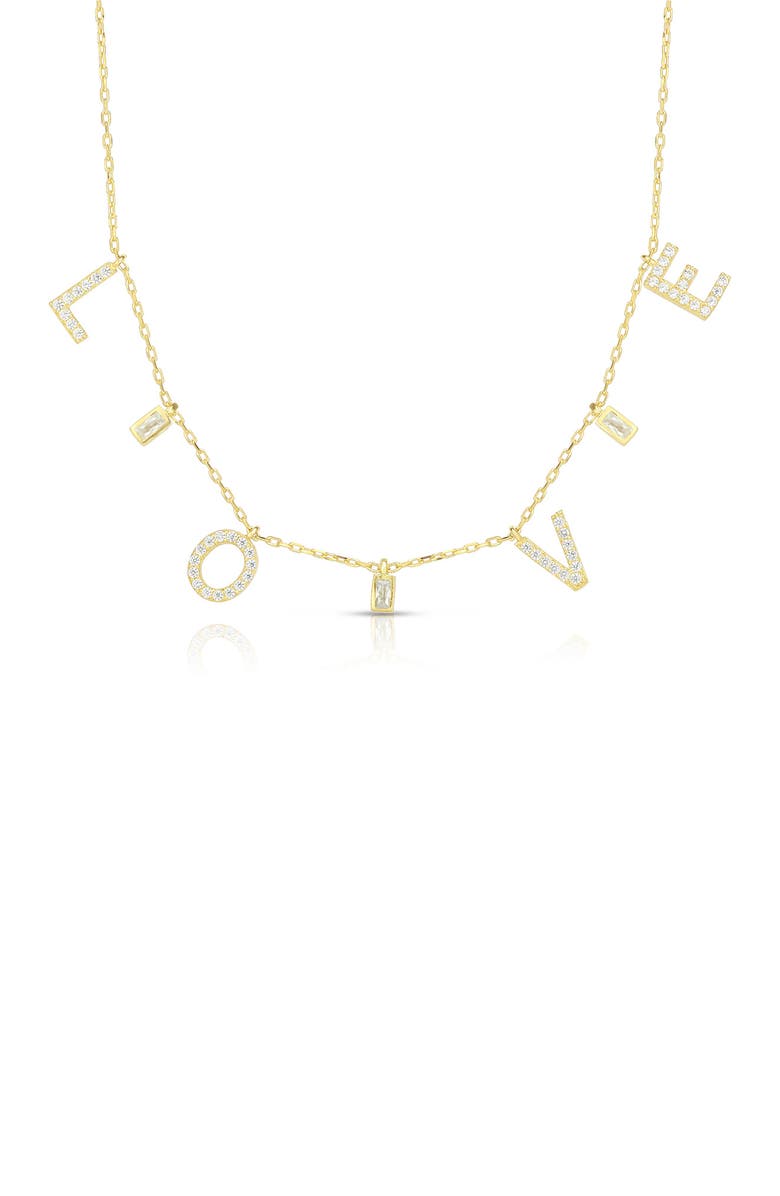SPHERA MILANO Love Charm Necklace | Nordstromrack