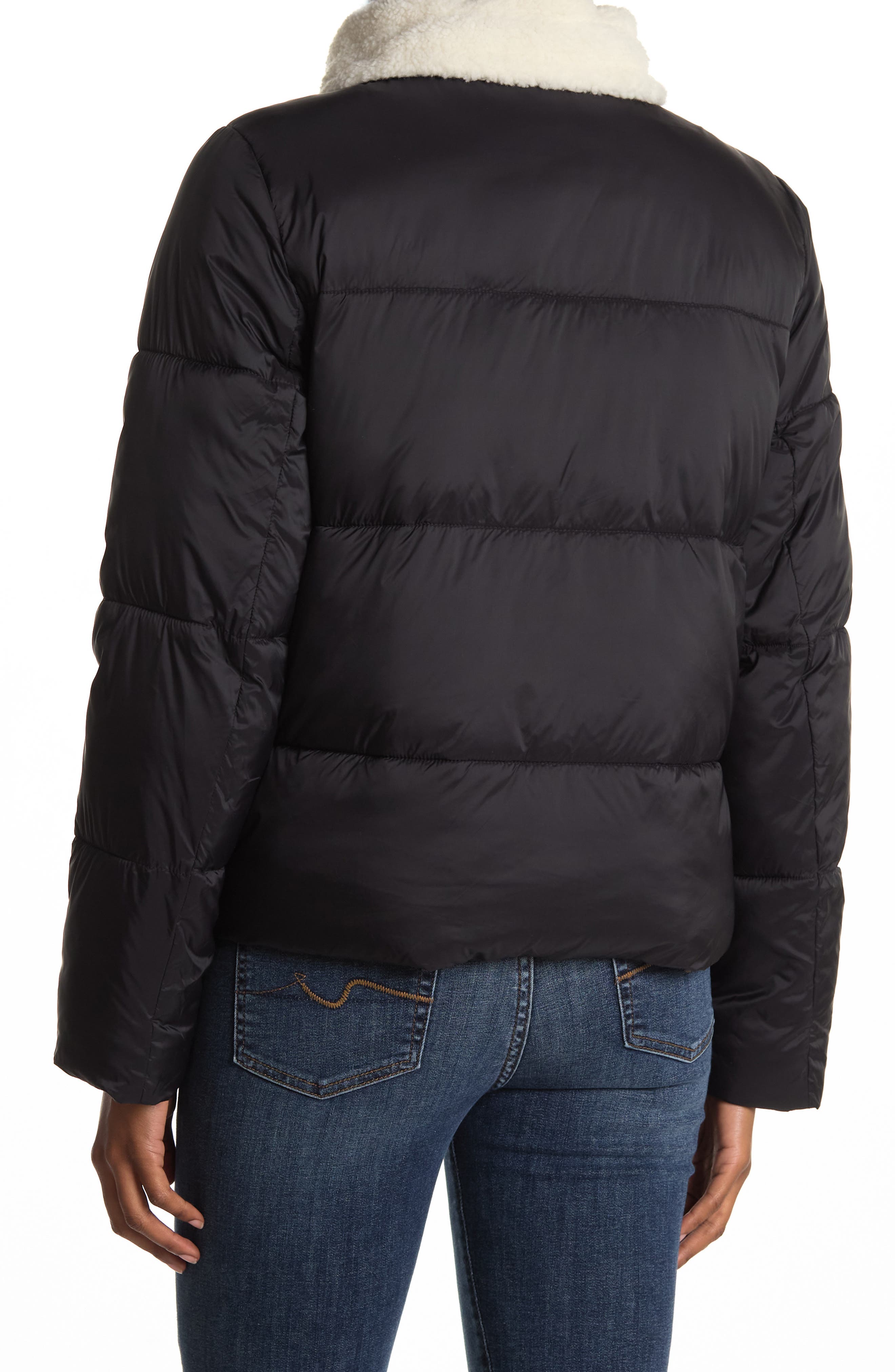 Levi's® Faux Shearling Lined Puffer Coat | Nordstromrack