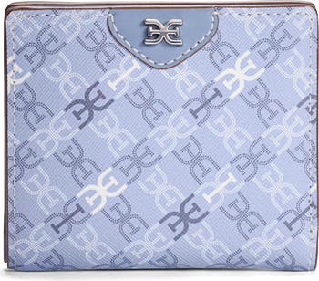 Sam Edelman Harper Monogram Faux Leather Bifold Wallet | Nordstrom