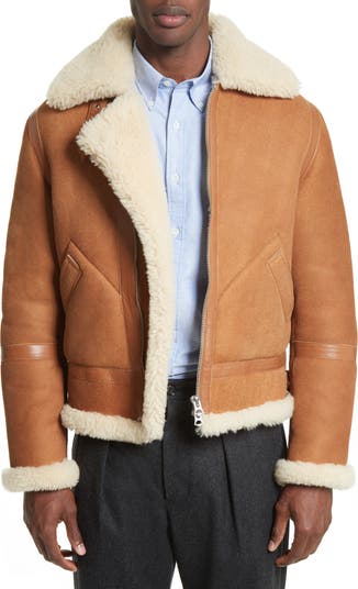 Acne Studios Ian Genuine Shearling Jacket | Nordstrom