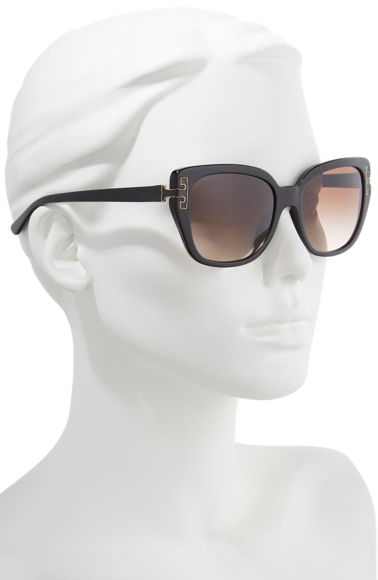 Tory Burch 56mm Logo T Cat Eye Sunglasses | Nordstromrack