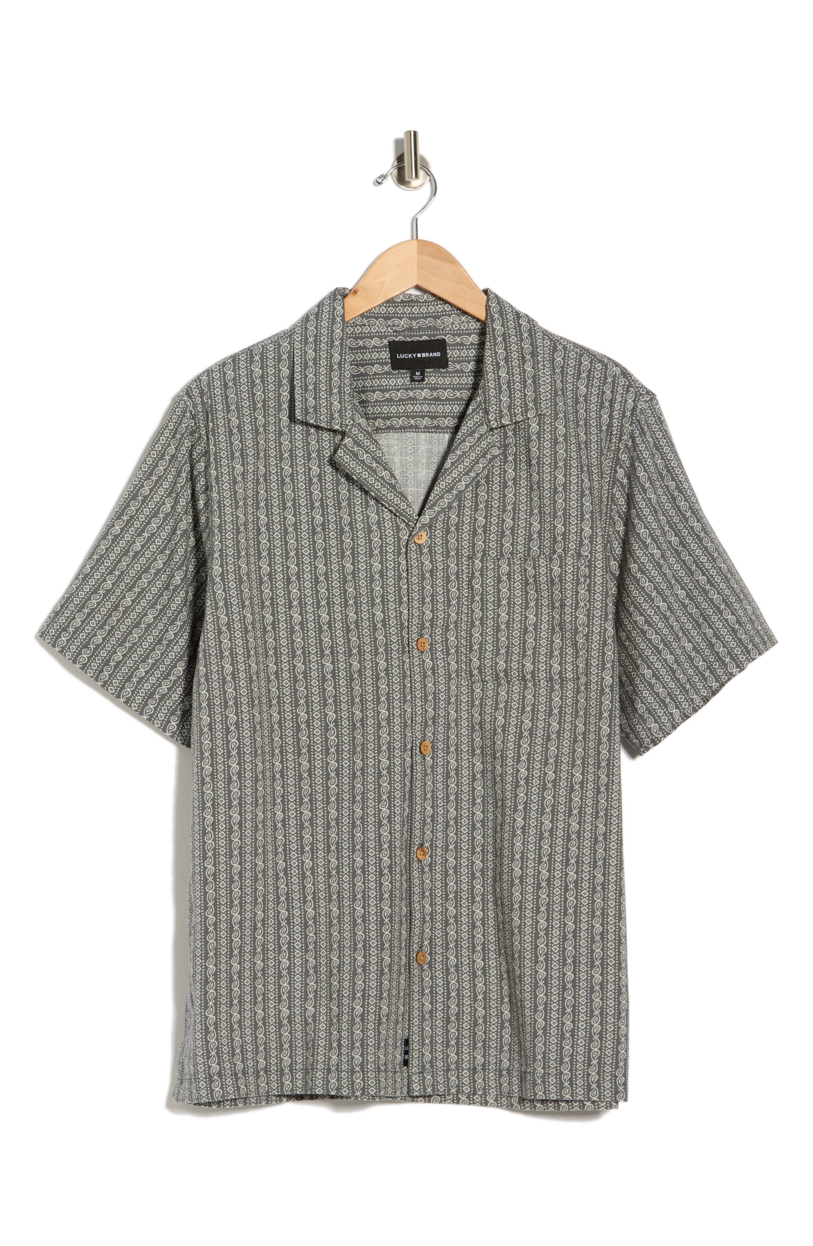 Lucky Brand Paisley Club Camp Shirt | Nordstromrack