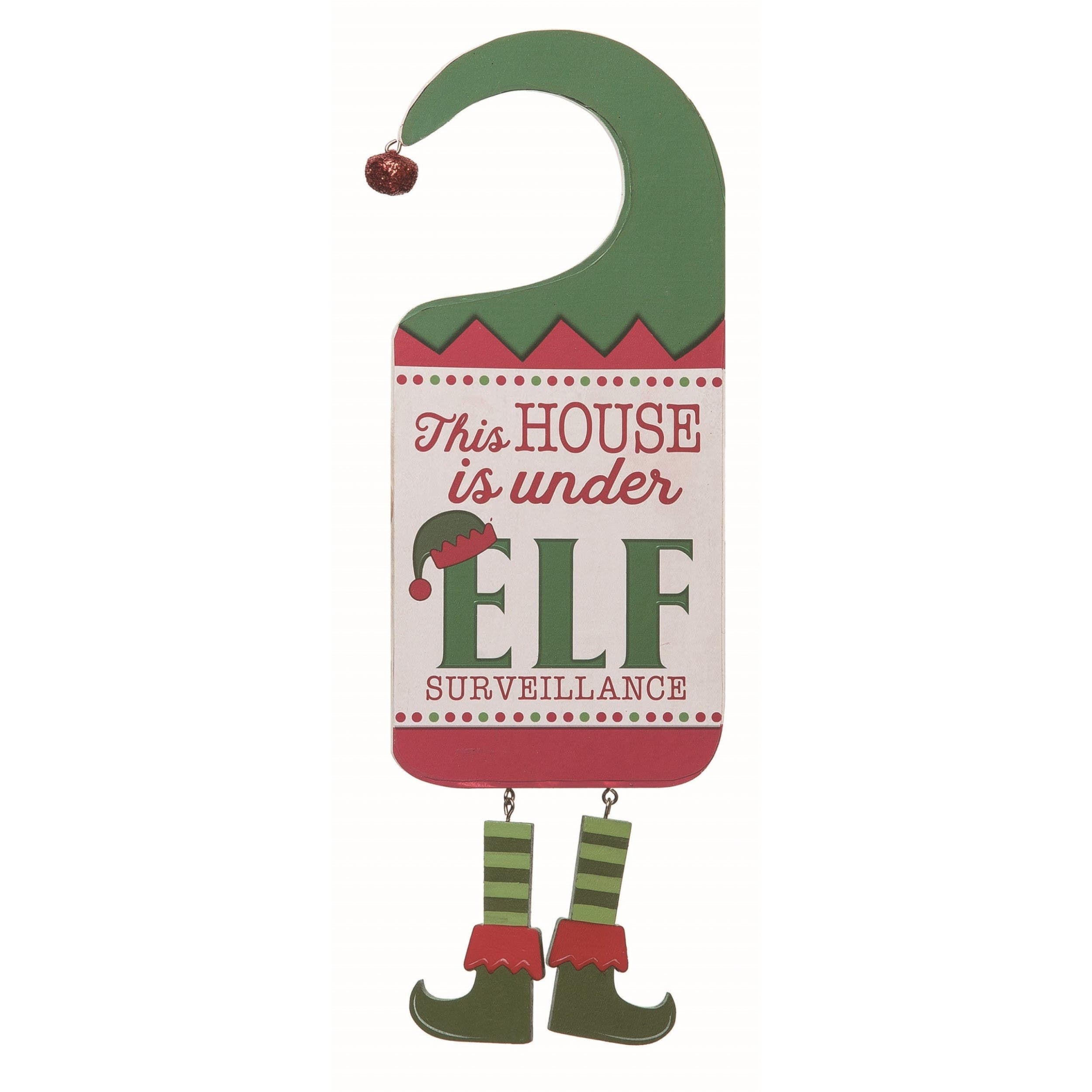 Transpac Wood White Christmas Elf Wall Decor for festive charm | Nordstrom