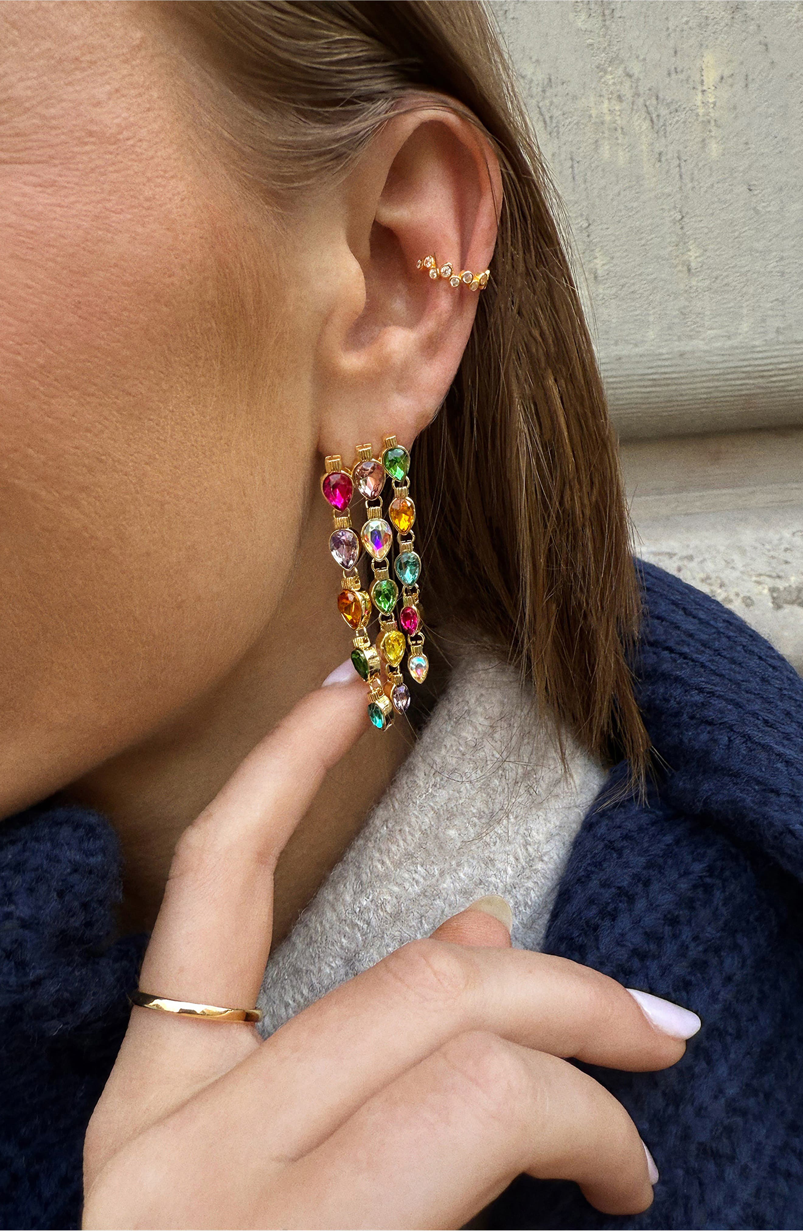 BaubleBar Jingle Lady Chandelier Drop Earrings | Nordstrom