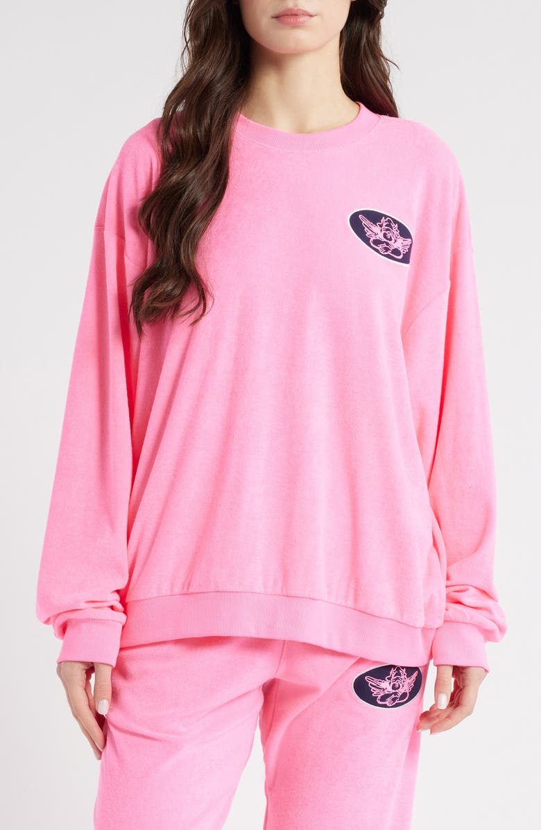BOYS LIE Princess Charming Logo Crewneck Sweatshirt | Nordstromrack