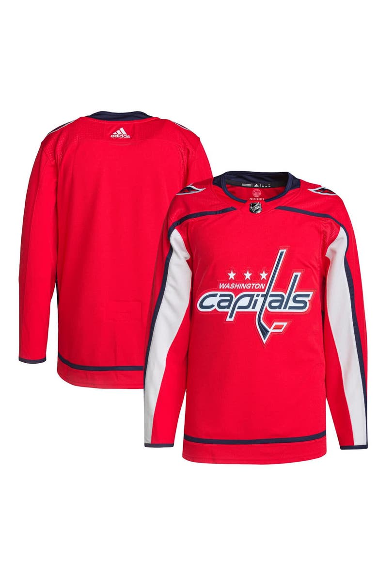 adidas Men's adidas Red Washington Capitals Home Primegreen Authentic ...