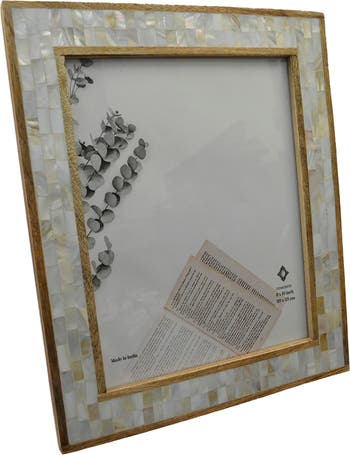 Concepts in Time Imitation Mother-of-Pearl 8" x 10" Photo Frame ...