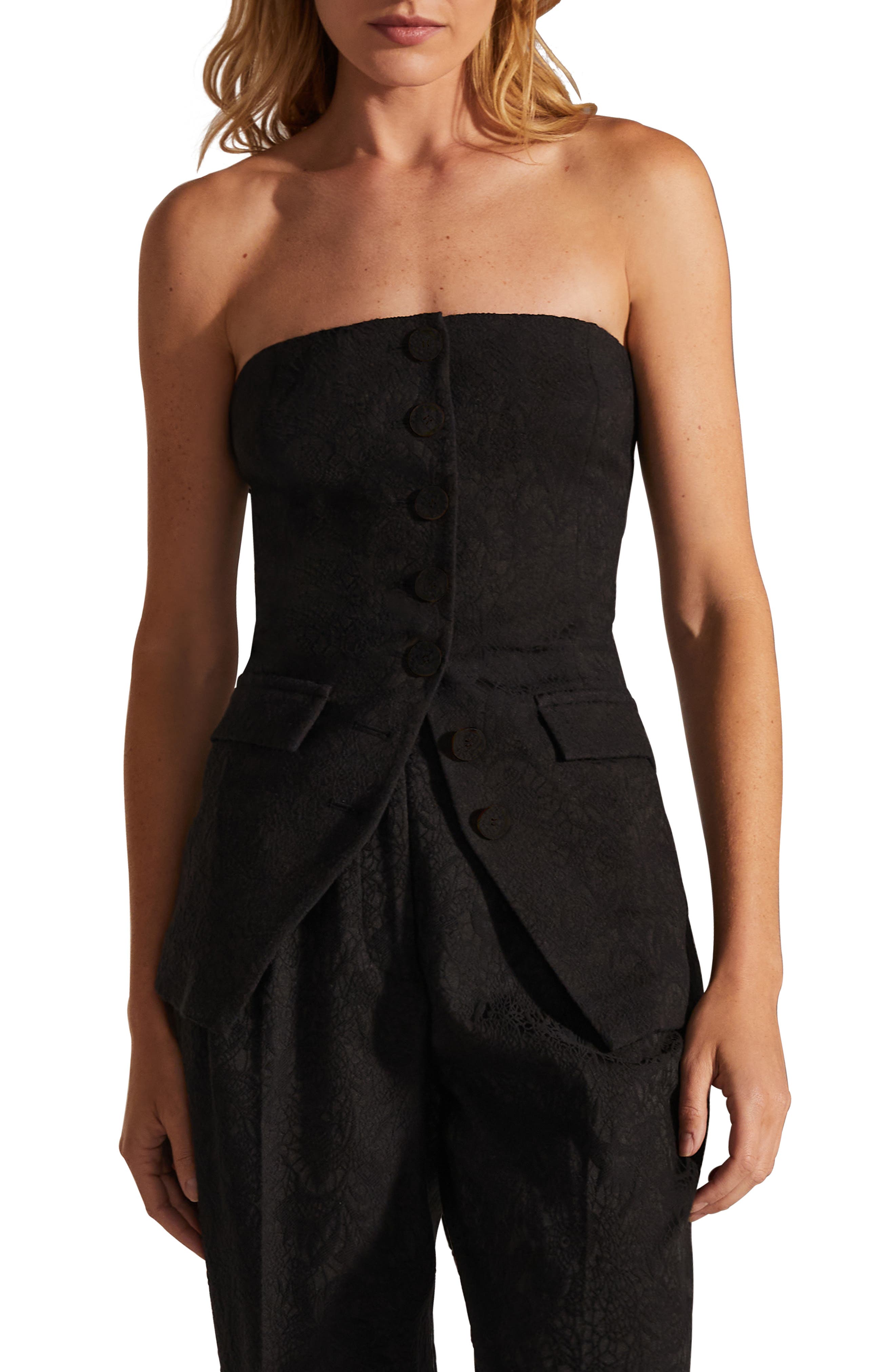 Favorite Daughter The Phoebe Strapless Bustier Top | Nordstrom