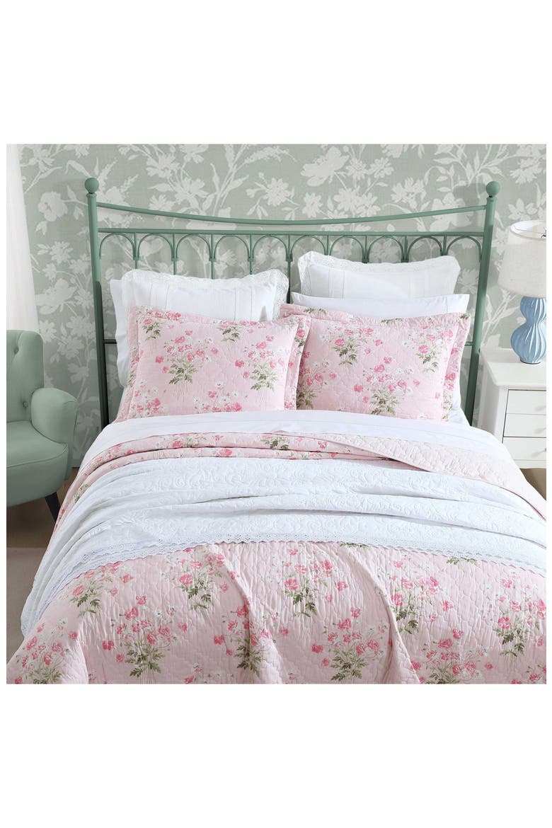 Veronica's Bouquet Cotton Quilt Set | Nordstromrack
