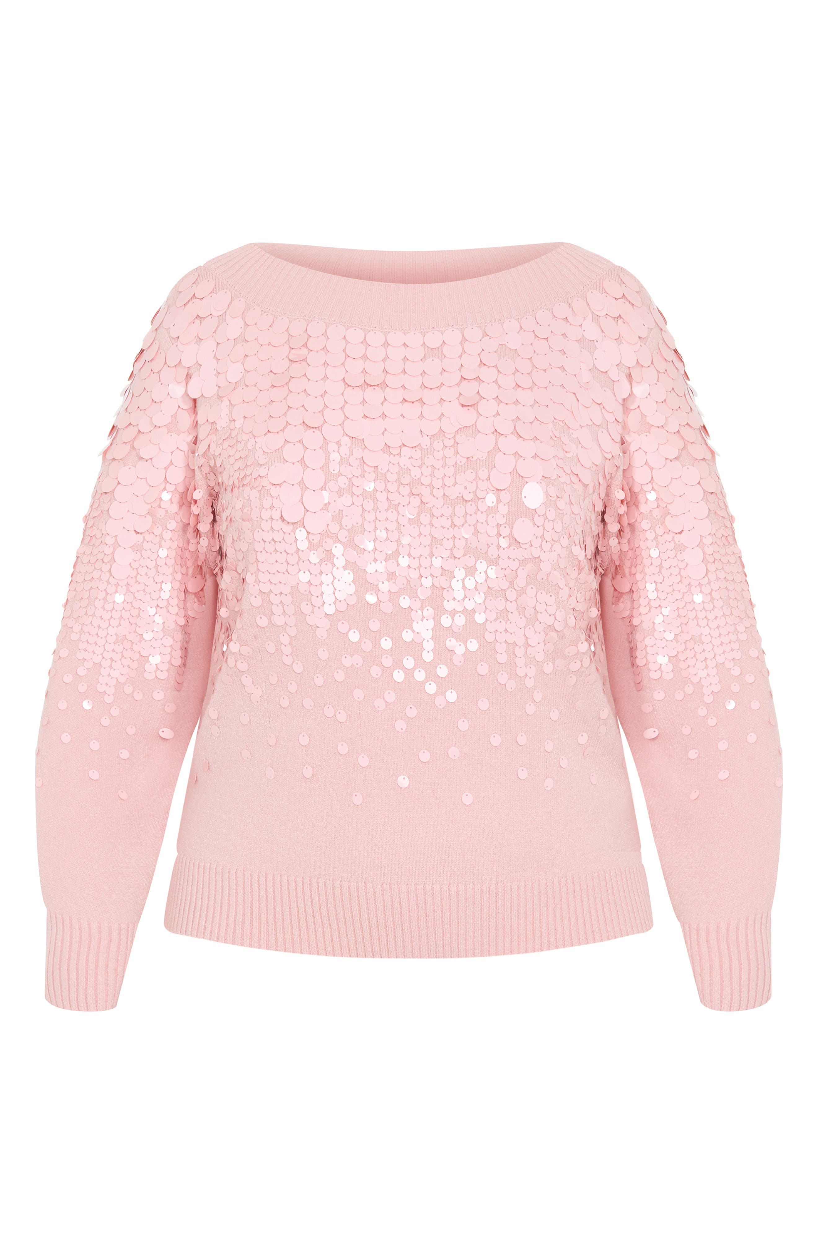 City Chic Braylin Embellished Sweater | Nordstrom