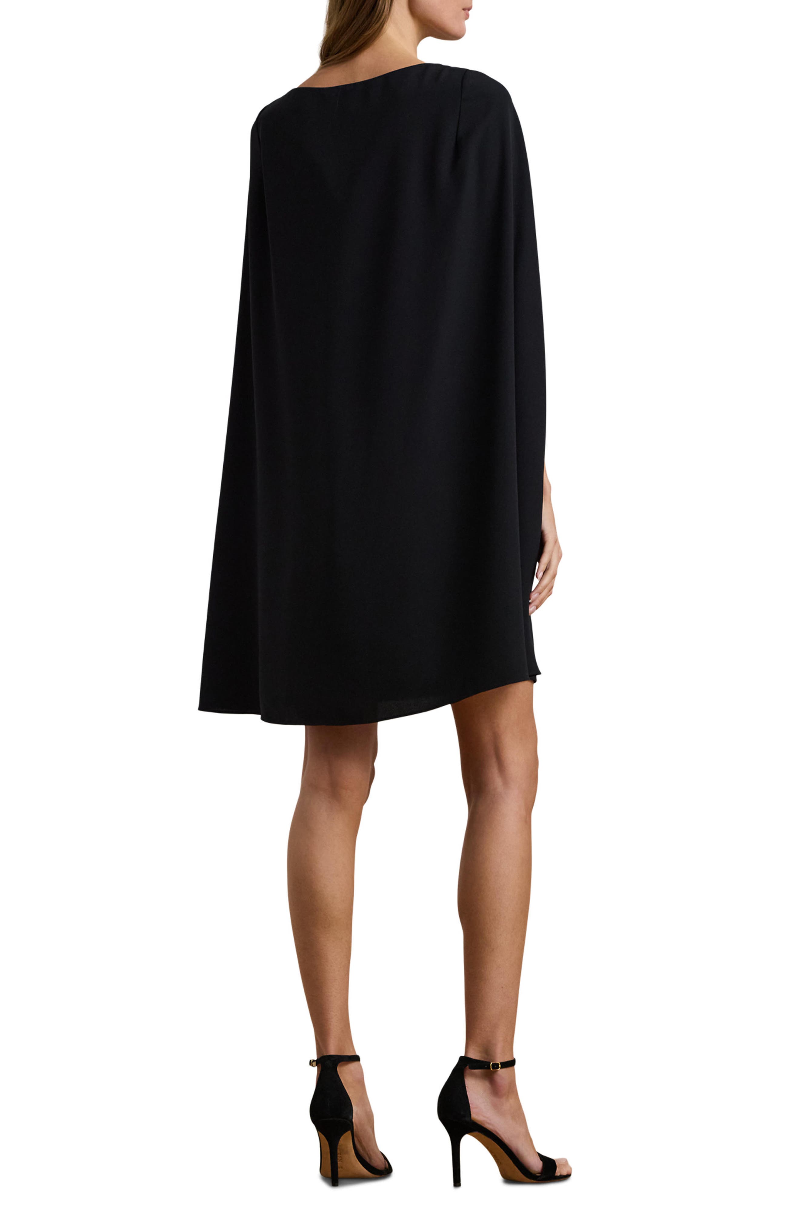 Lauren Ralph Lauren Capelet Cocktail Dress | Nordstrom