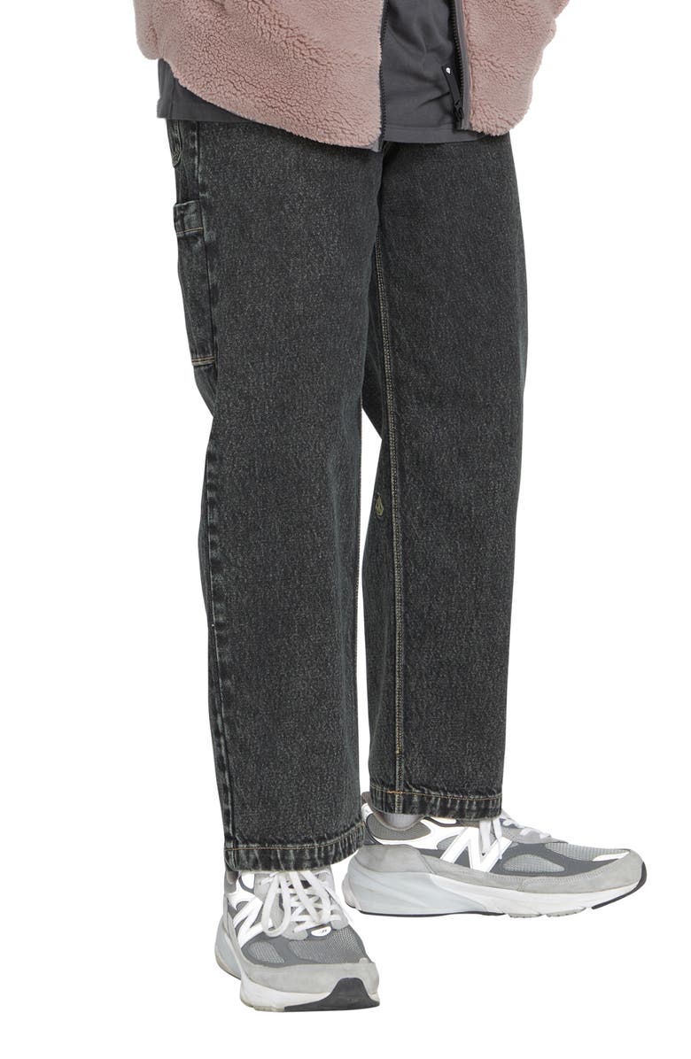 Volcom Kraftsman Loose Tapered Leg Denim Pants | Nordstromrack