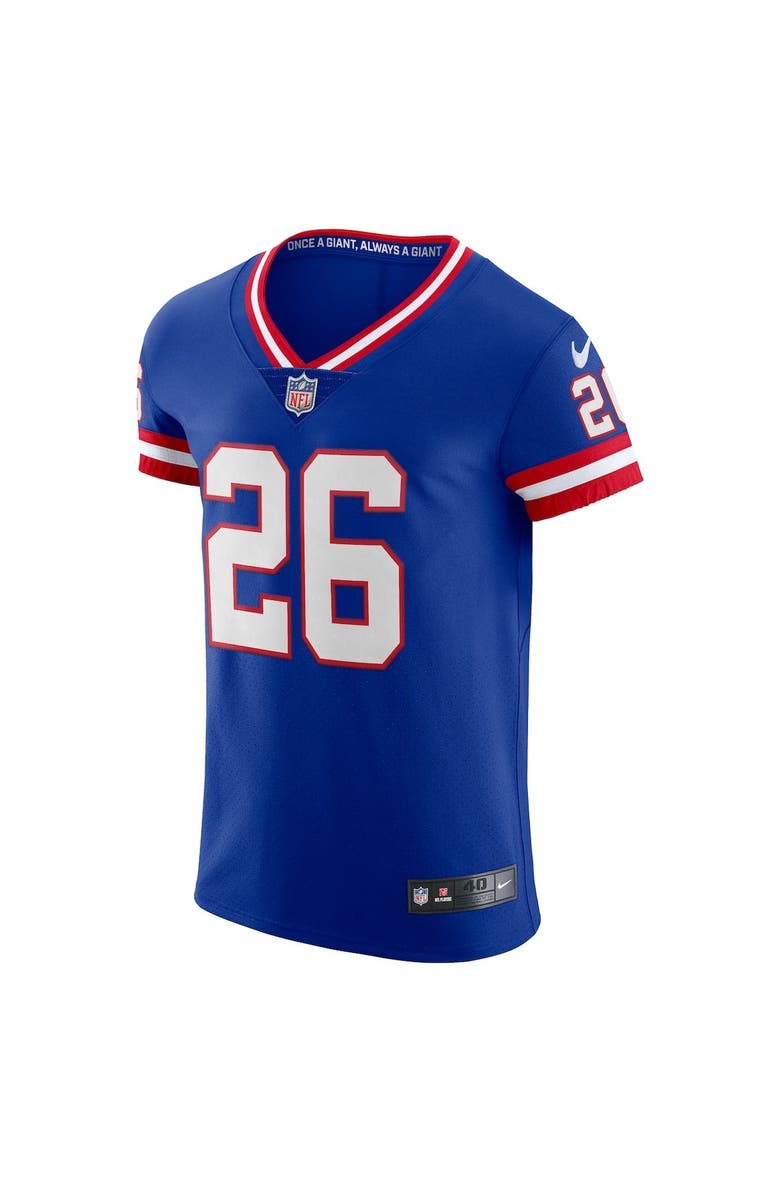 Nike Men's Nike Saquon Barkley Royal New York Giants Classic Vapor ...