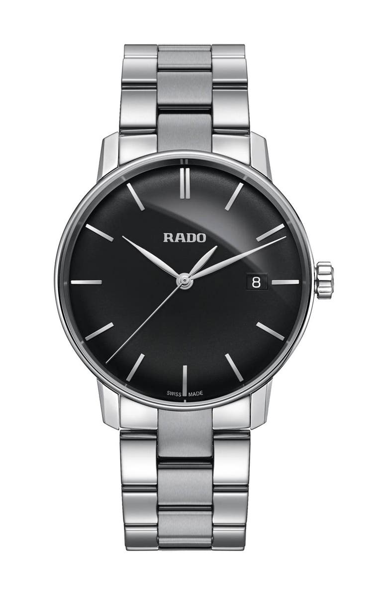 RADO Men's Classic Black Dial Quartz Watch, 38mm | Nordstromrack