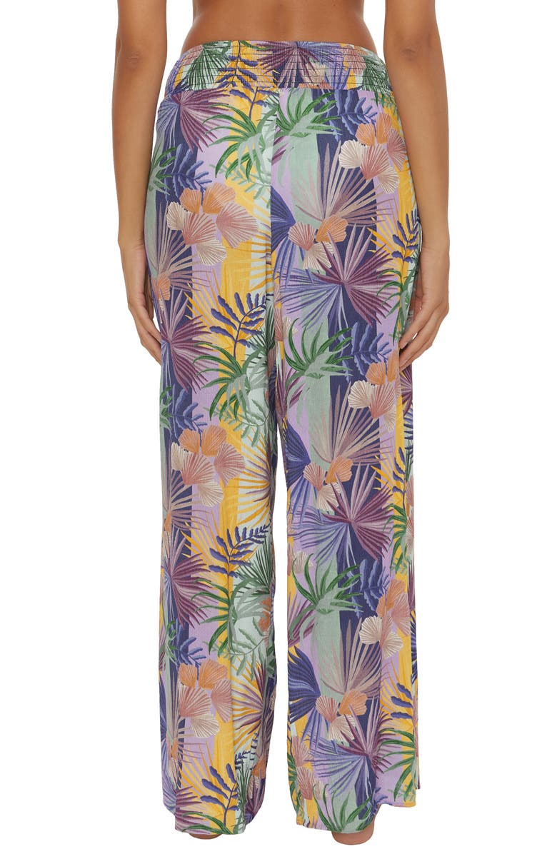 Becca Under the Sea Lace-Up Wide Leg Cover-Up Pants | Nordstromrack
