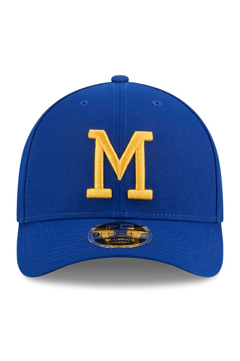 Men's New Era Royal Milwaukee Brewers Baseball Hall of Fame 9FORTY M ...