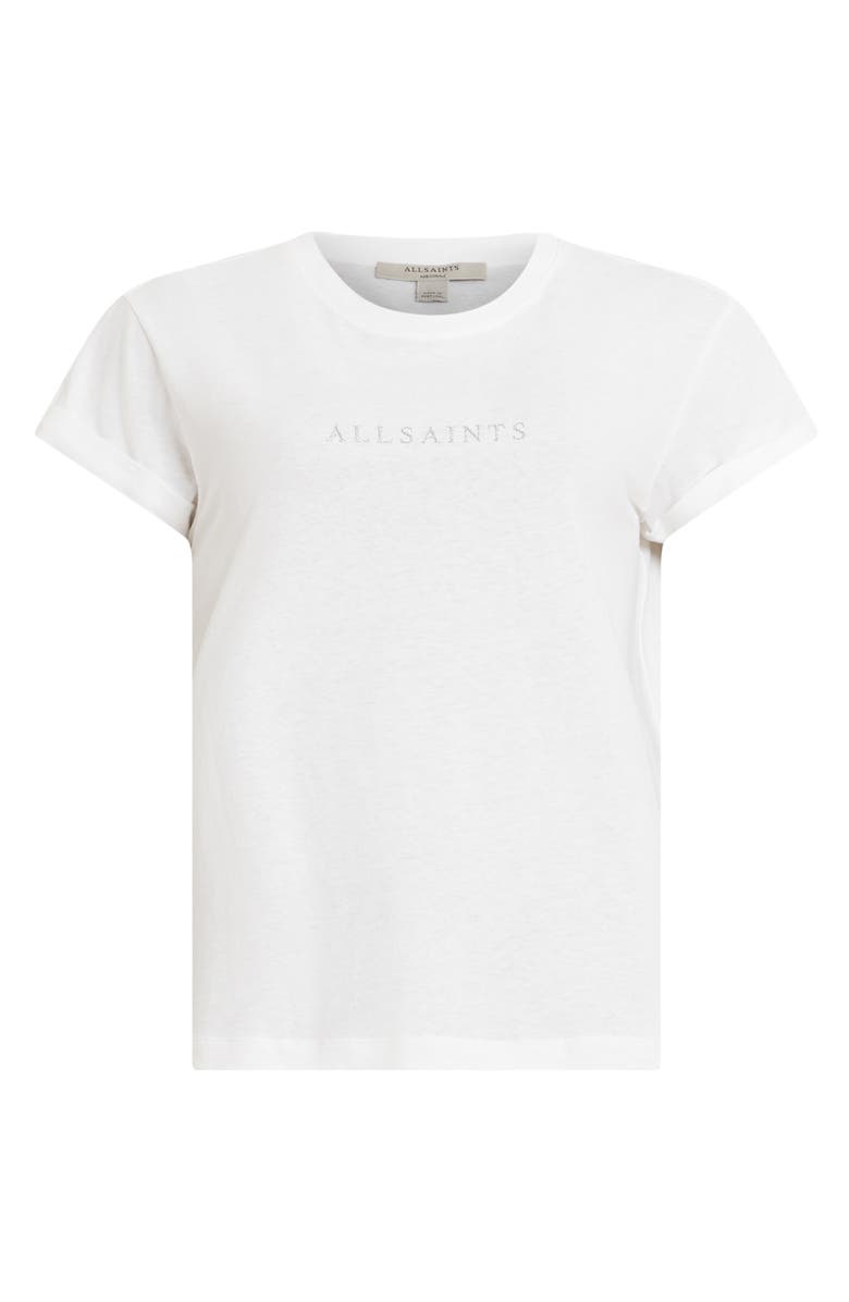 AllSaints Anna Sparkle Logo Cotton T-Shirt | Nordstromrack