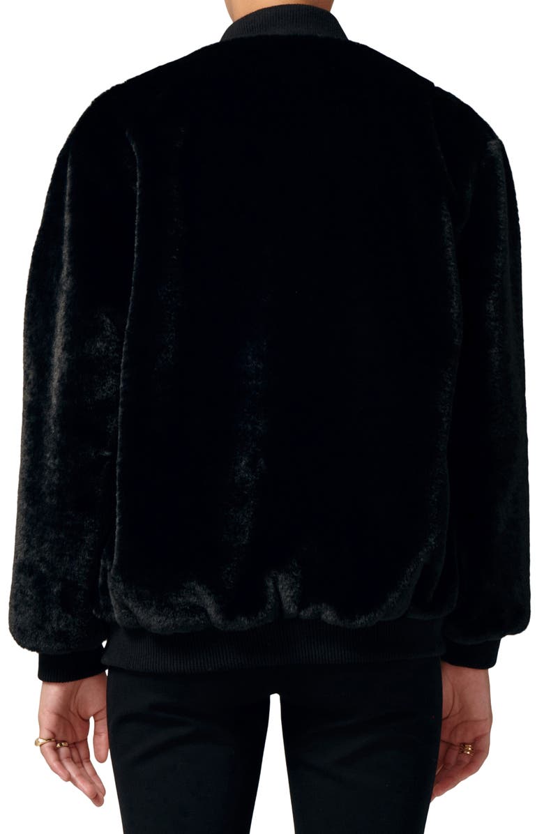 LITA by Ciara Faux Fur Varsity Jacket | Nordstromrack