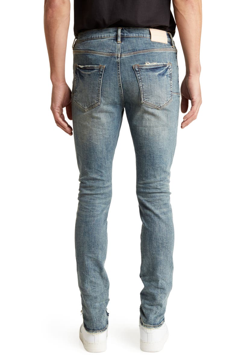 PURPLE BRAND Vintage Quartz Distressed Slim Stretch Jeans | Nordstromrack