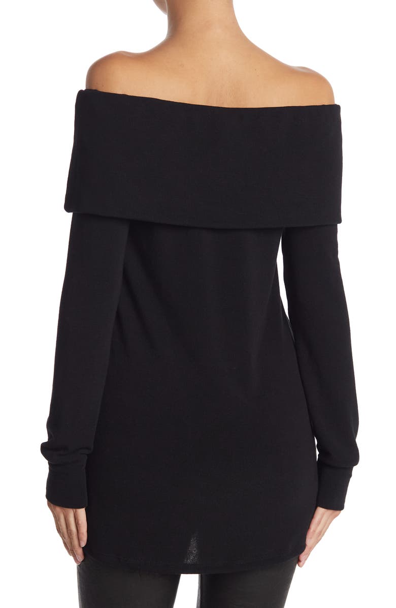 GO COUTURE Popover Off-the-Shoulder Sweater | Nordstromrack