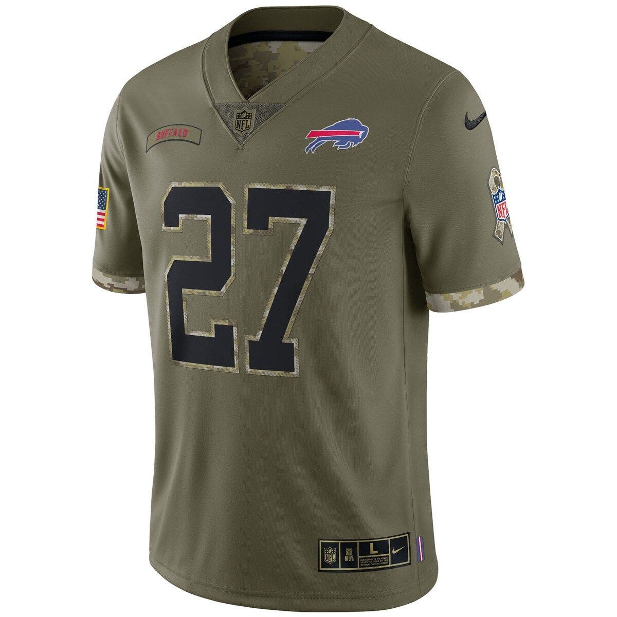Nike Men's Nike Tre'Davious White Olive Buffalo Bills 2022 Salute To ...