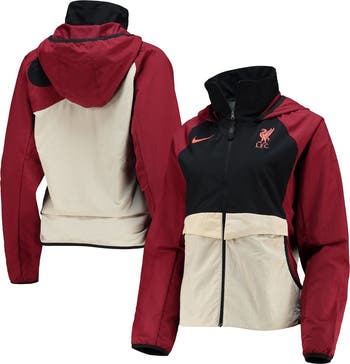 Nike Women's Nike Red Liverpool Club AWF Raglan Full-Zip Jacket | Nordstrom