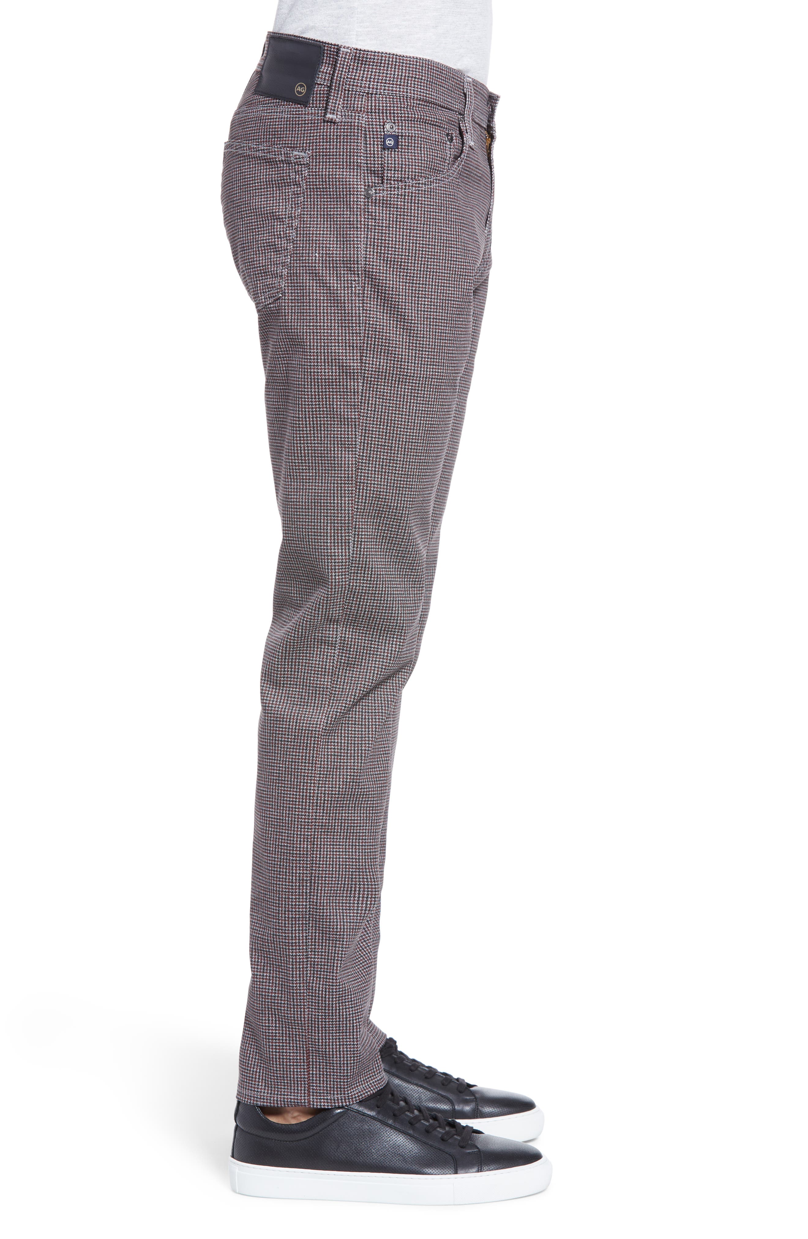 AG Tellis Slim Fit Houndstooth Jeans | Nordstromrack