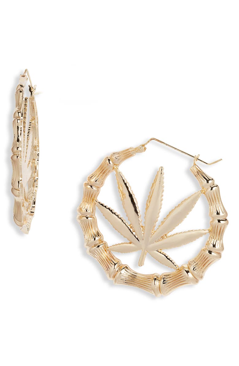 Honey B Gold Hoop Earrings | Nordstromrack