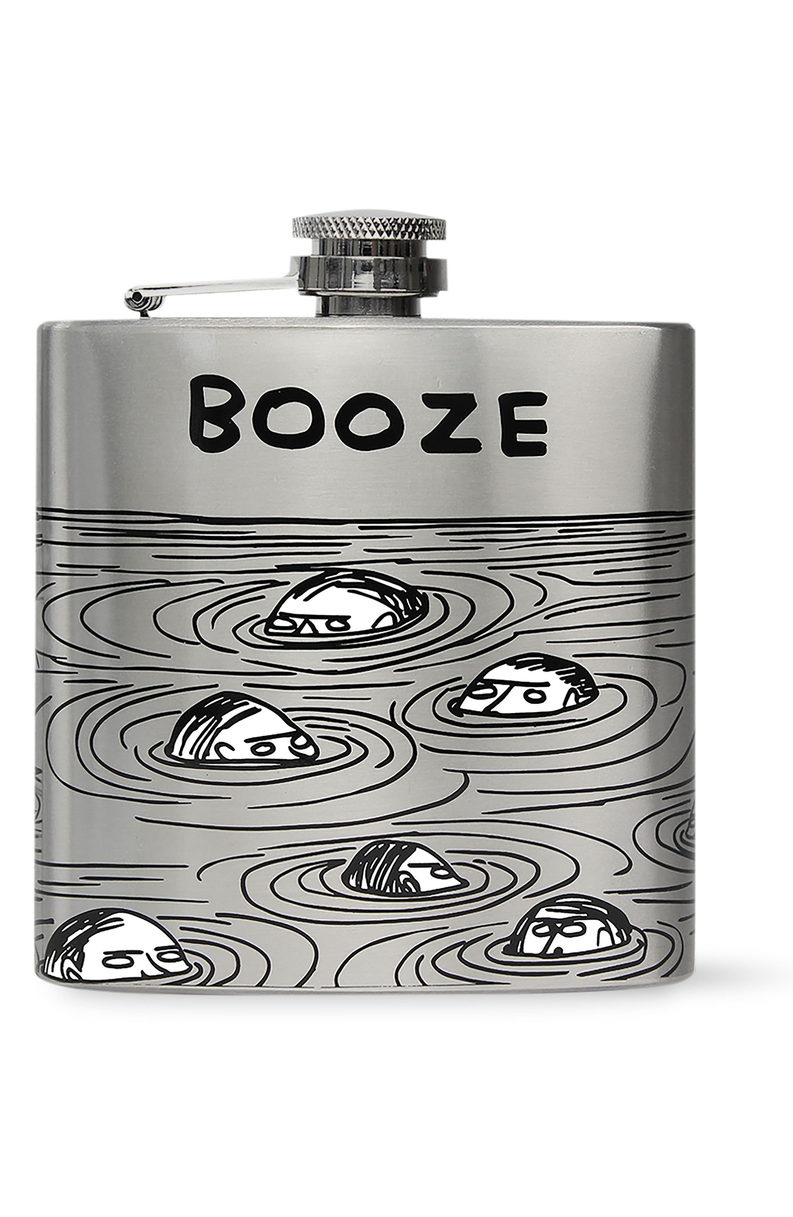 MoMA Design Store David Shrigley Booze Hip Flask | Nordstrom