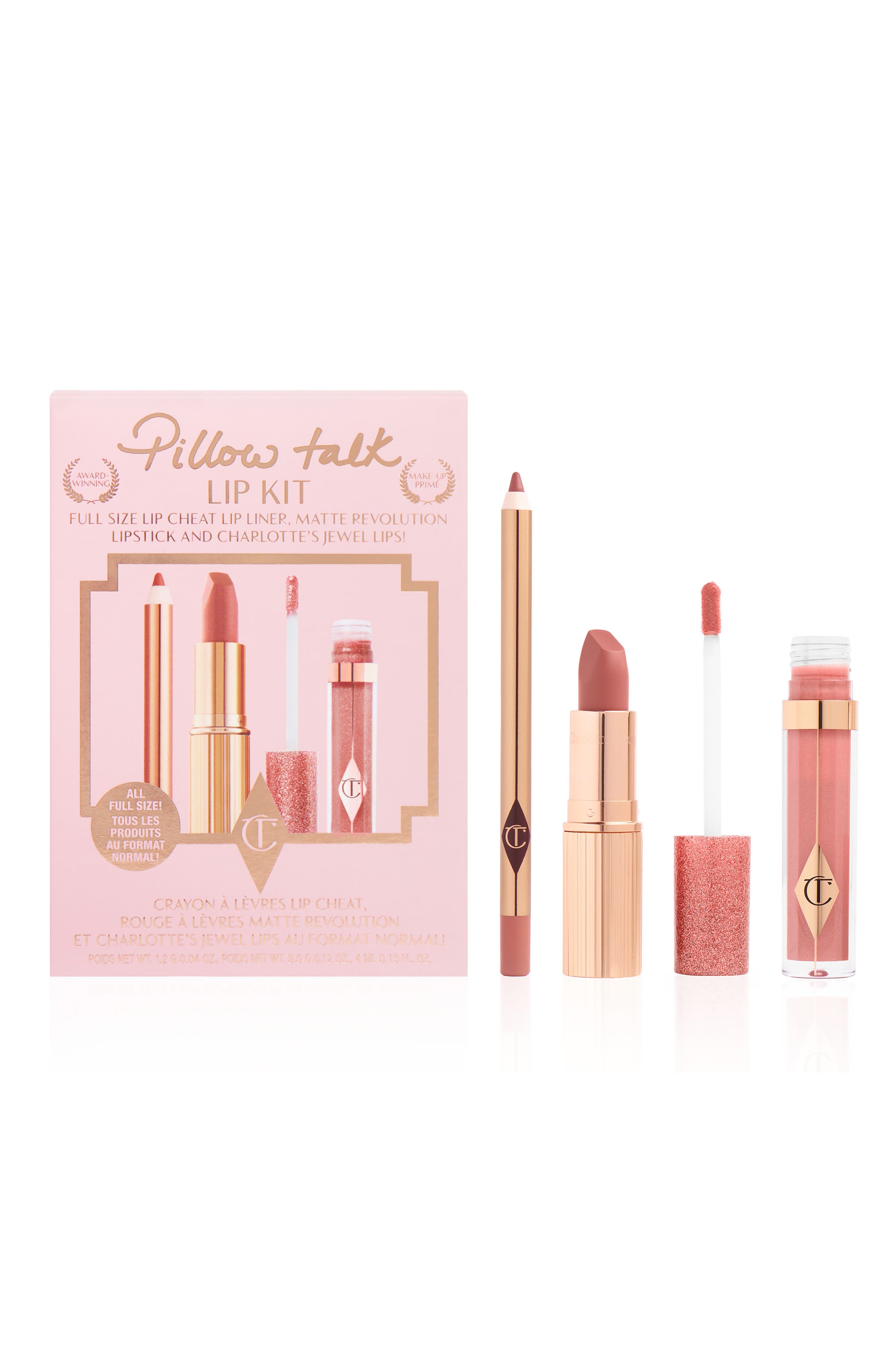 Charlotte Tilbury Pillow Talk Lip Kit $92 Value | Nordstrom