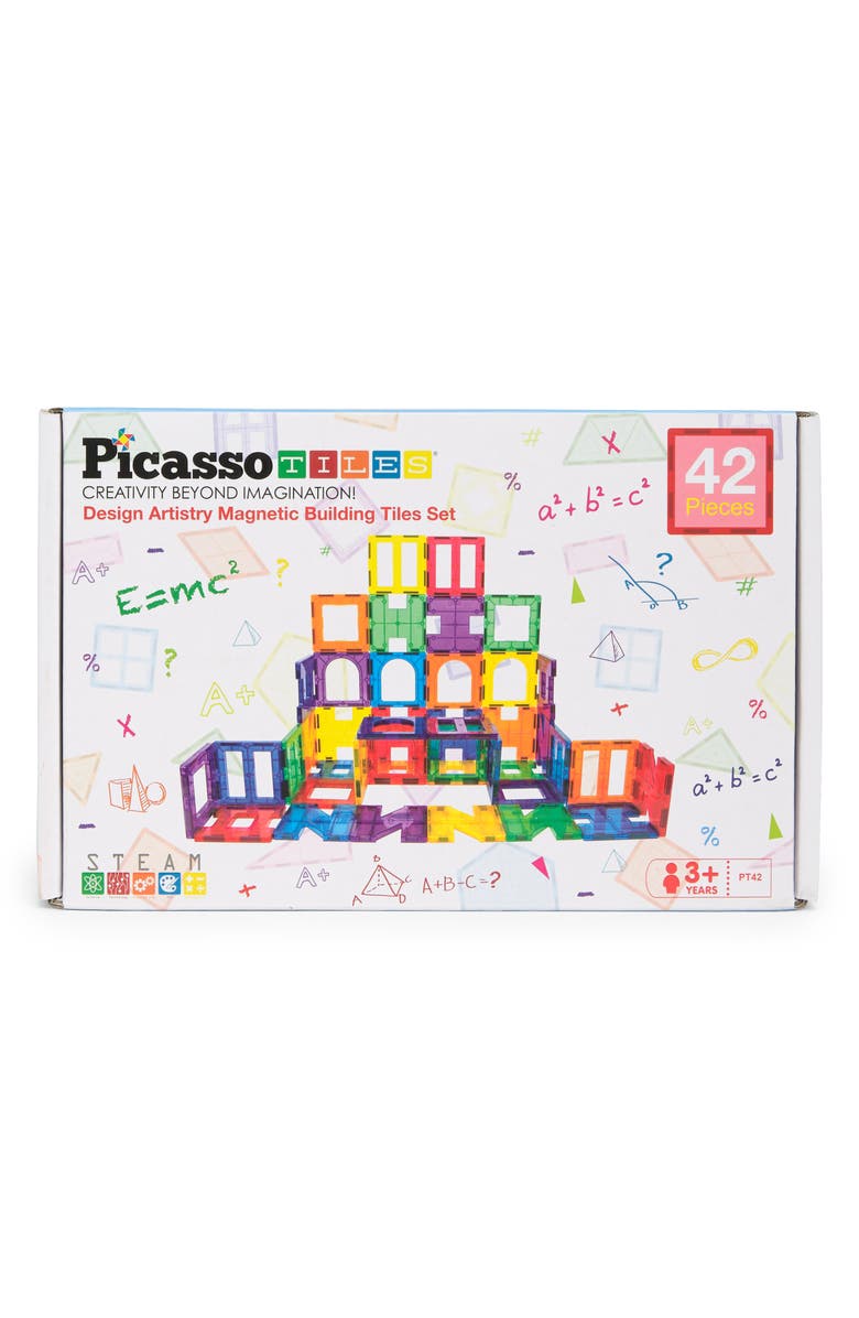 PICASSO TILES Art Design 42-Piece Magnetic Tiles Set | Nordstromrack