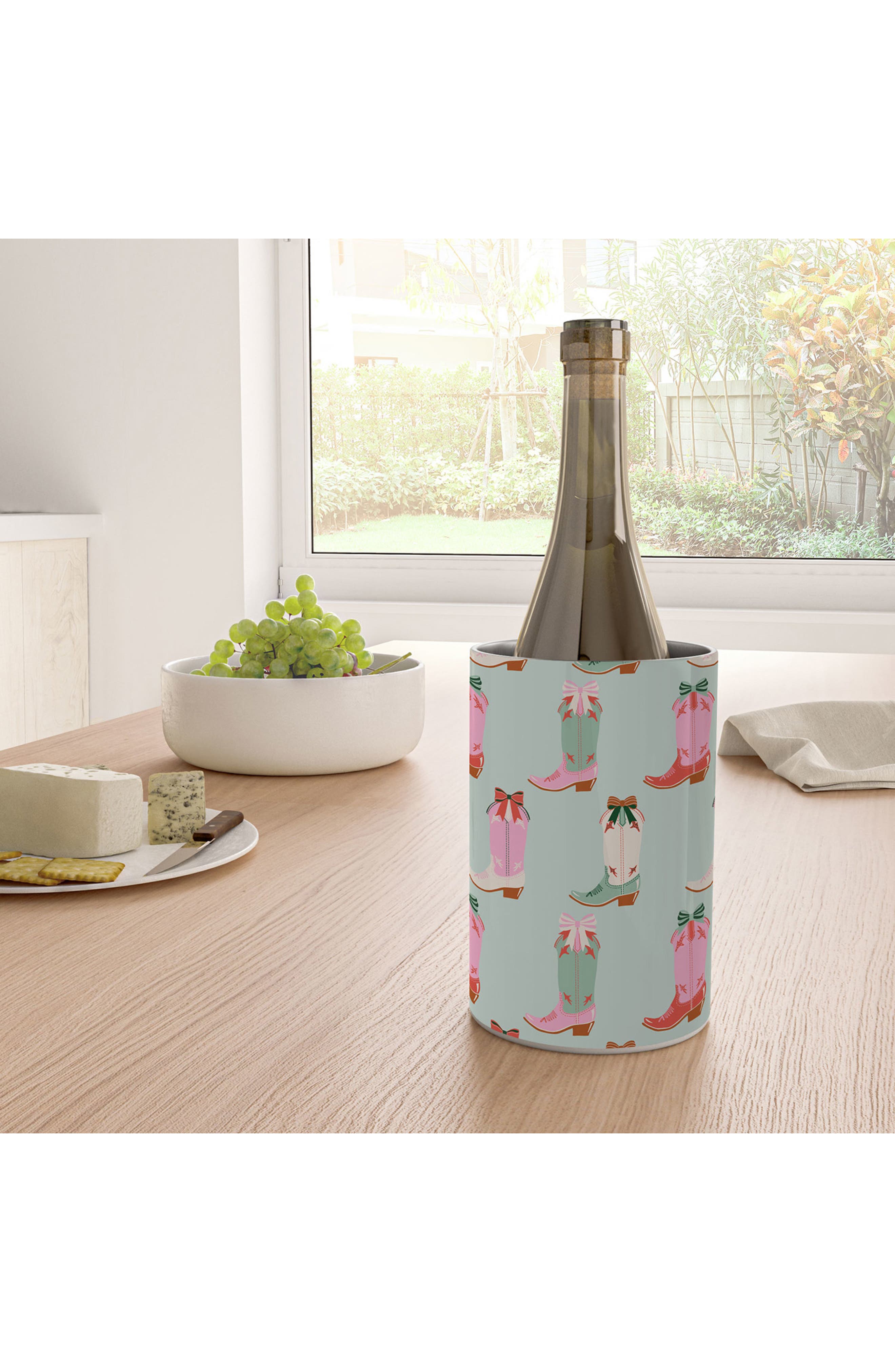 Deny Designs Girly Boots Stainless Steel Wine Chiller | Nordstromrack