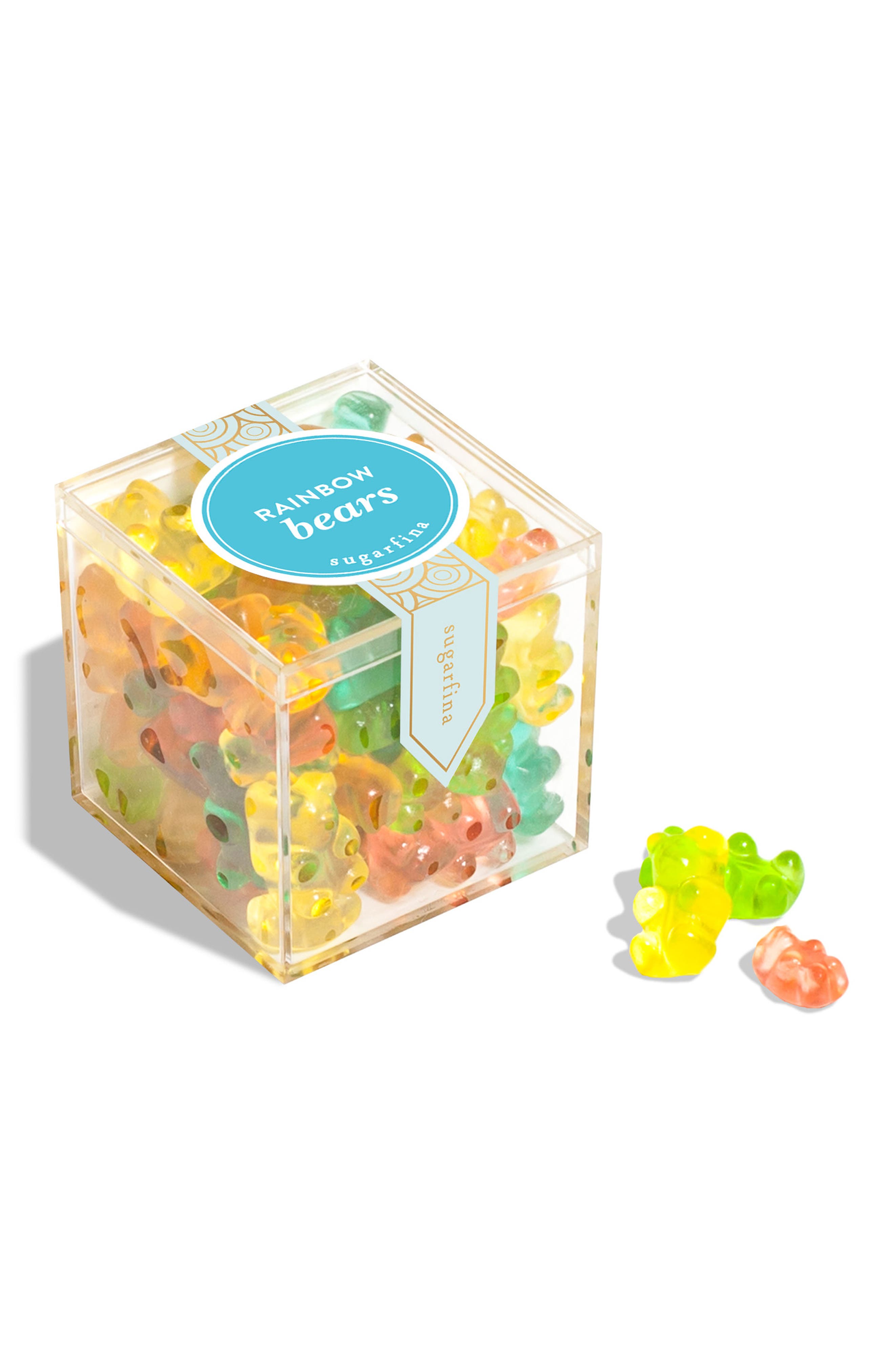 sugarfina Rainbow Gummy Bears Set of 4 Candy Cubes | Nordstrom