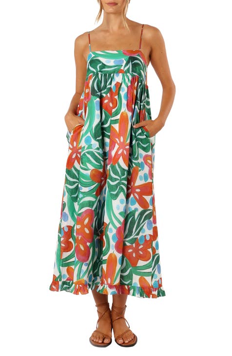 Sundress Floral Dresses for Women