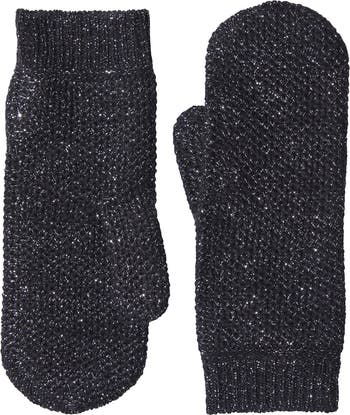 Sofia Cashmere Honeycomb Cashmere Knit Mittens | Nordstromrack