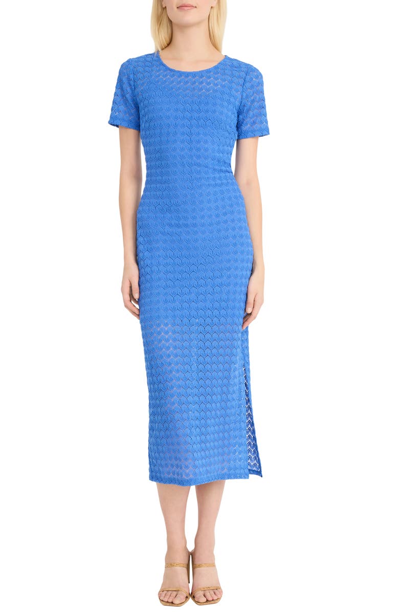 DONNA MORGAN FOR MAGGY Textured Knit Midi Dress | Nordstromrack