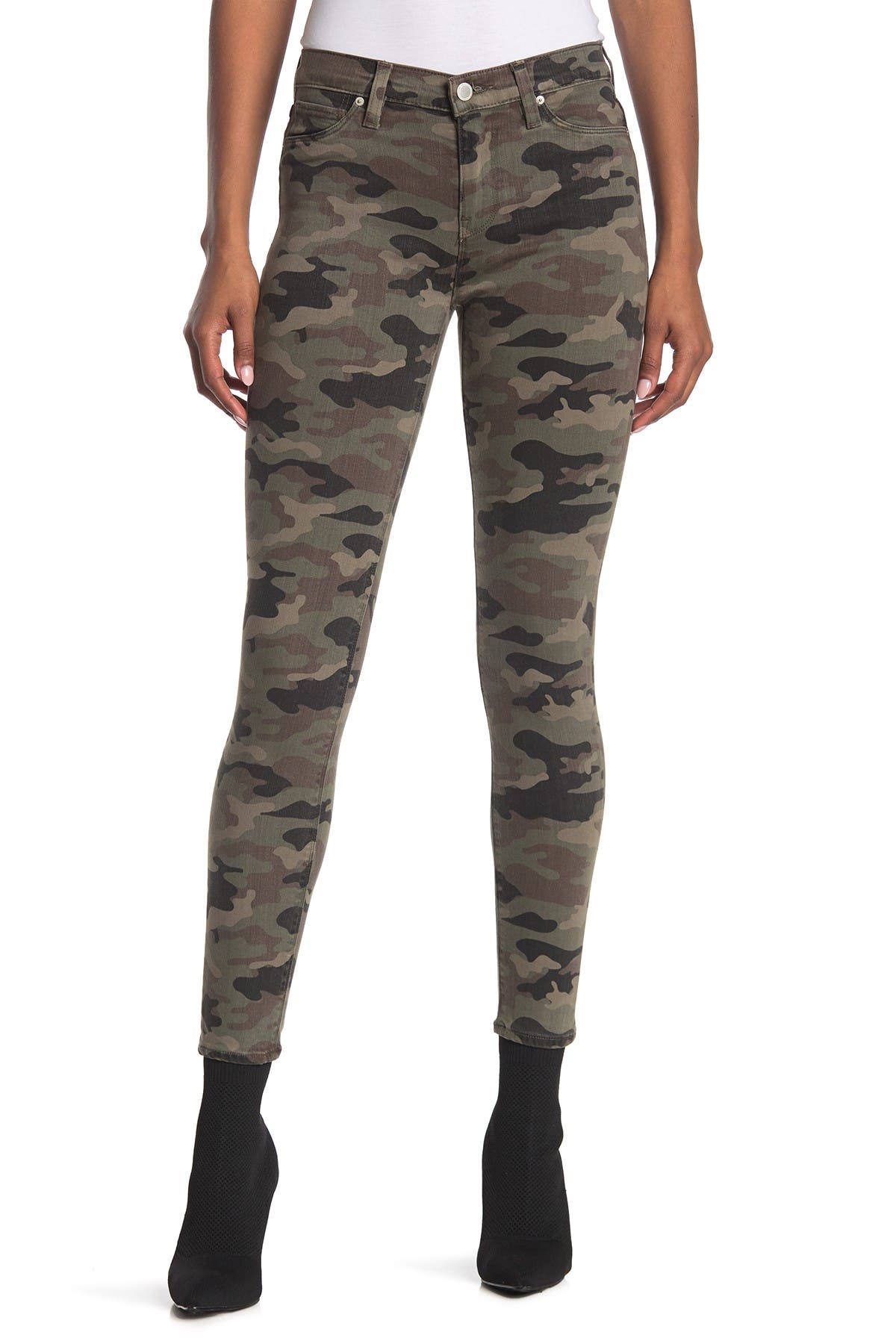 Hudson Jeans 'Nico' Ankle Coated Skinny Jeans | Nordstromrack